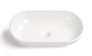 Clear Cube Florence Counter Top Basin - X & O'S Bathroom And Kitchen ...