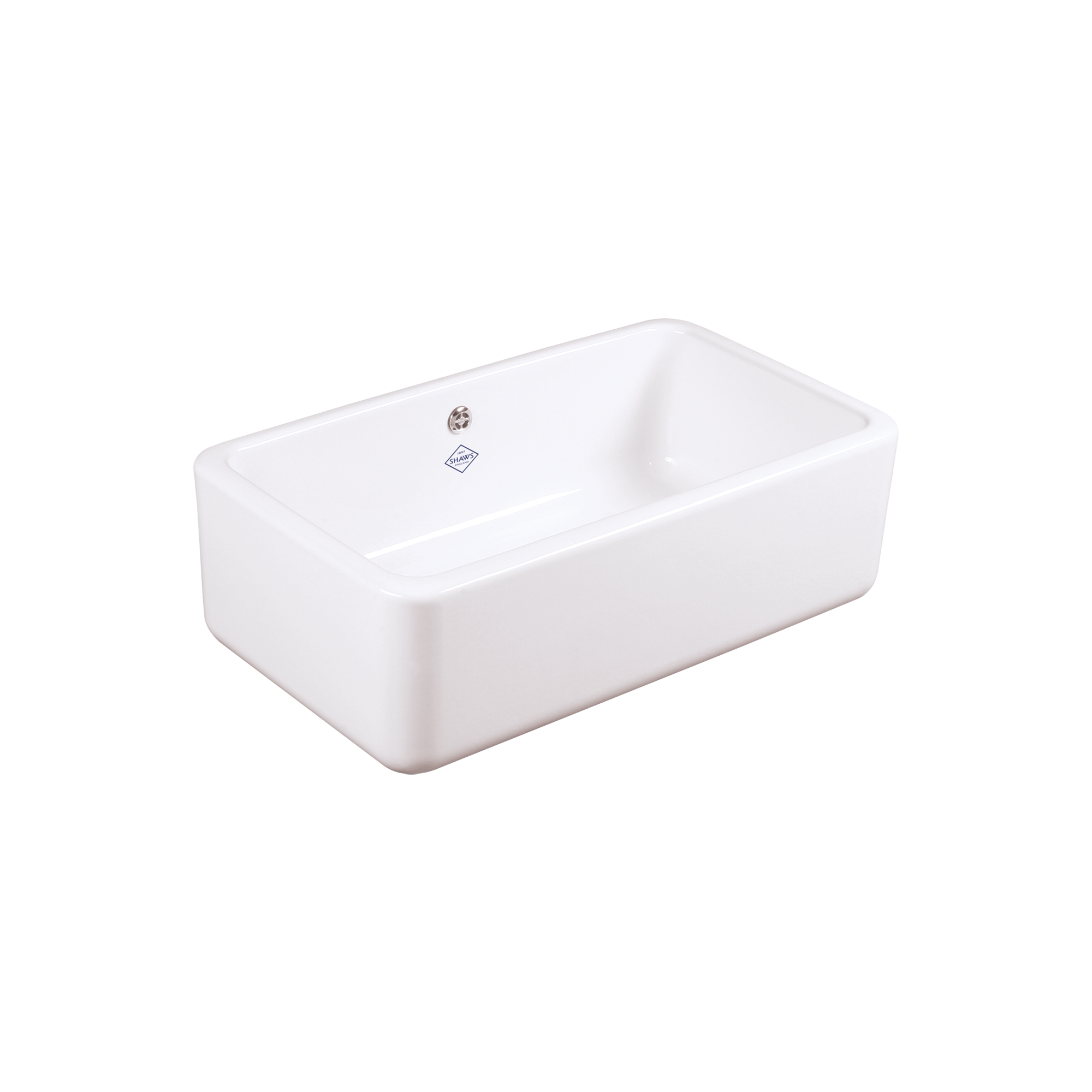 Shaws Butler Sink 800 White - X & O'S Bathroom And Kitchen Finishes
