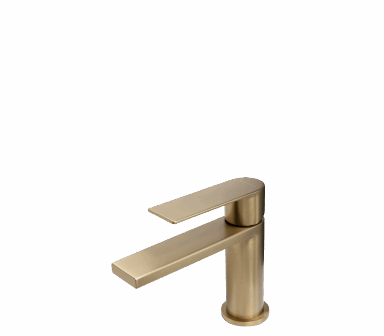 Blutide Silk Standard Basin Mixer Brass - X & O'S Bathroom And Kitchen ...