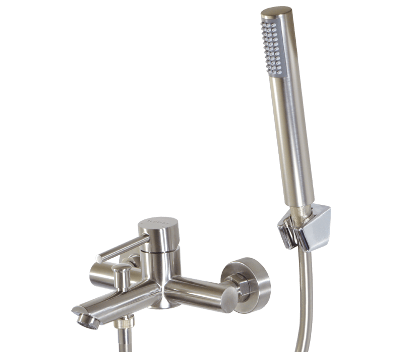 Blutide Moon Stainless Steel Bath Mixer W/T std offset - X & O'S ...