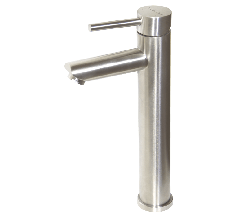 Blutide Moon Stainless Steel High Basin Mixer - X & O'S Bathroom And ...